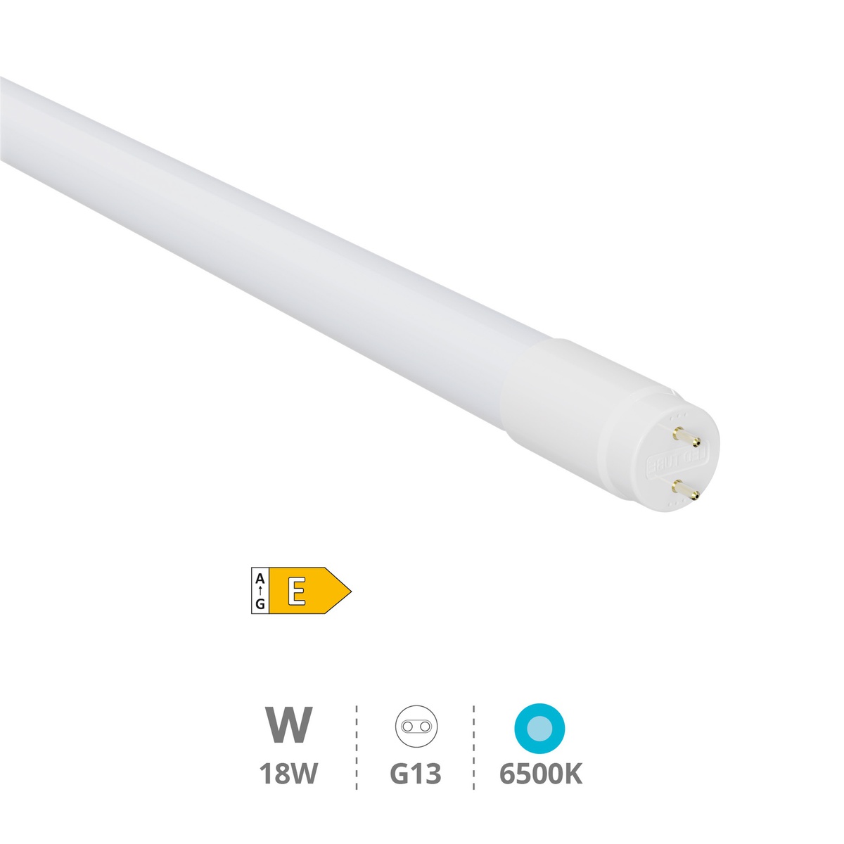 Tubo LED T8 120cm 18W 6500K | Garsaco